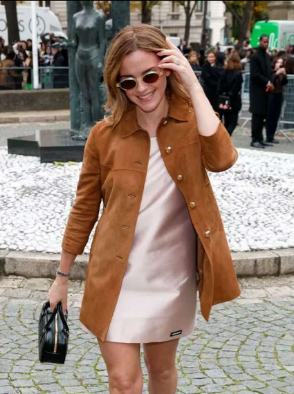 Spring Summer 2026 PWF Emma Watson Leather Coat – My Store